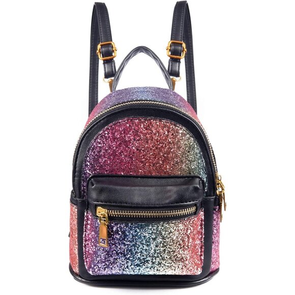 Bags | New Bling Mini Backpack Convertible Shoulder Cross Bags Purse ...